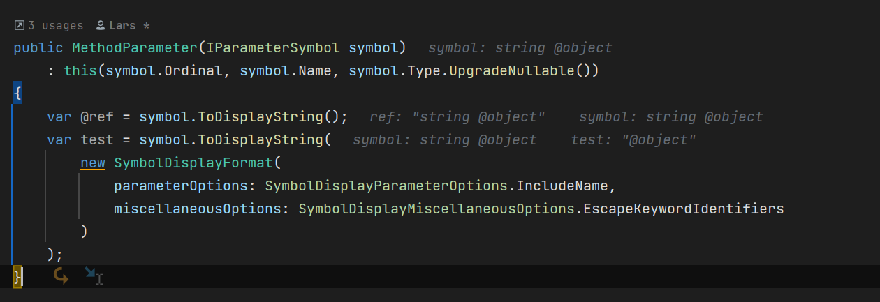 in variable names is ignored · Issue #402 · riok/mapperly · GitHub