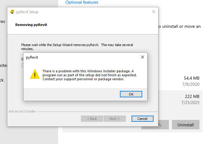 Major issues with pyRevit installer! · Issue #1298 · pyrevitlabs/pyRevit · GitHub
