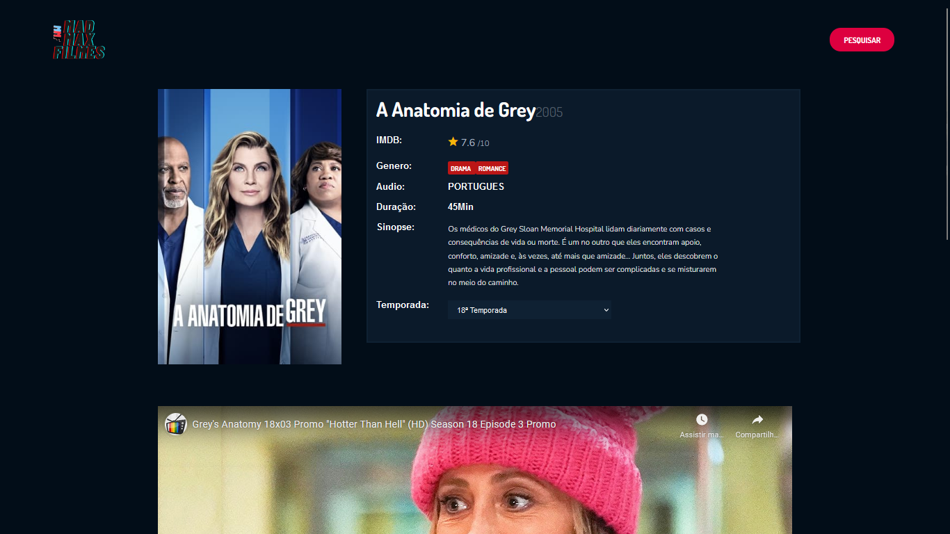 GitHub - JoseFernandoh/madmaxfilmes: Site de Filmes Online