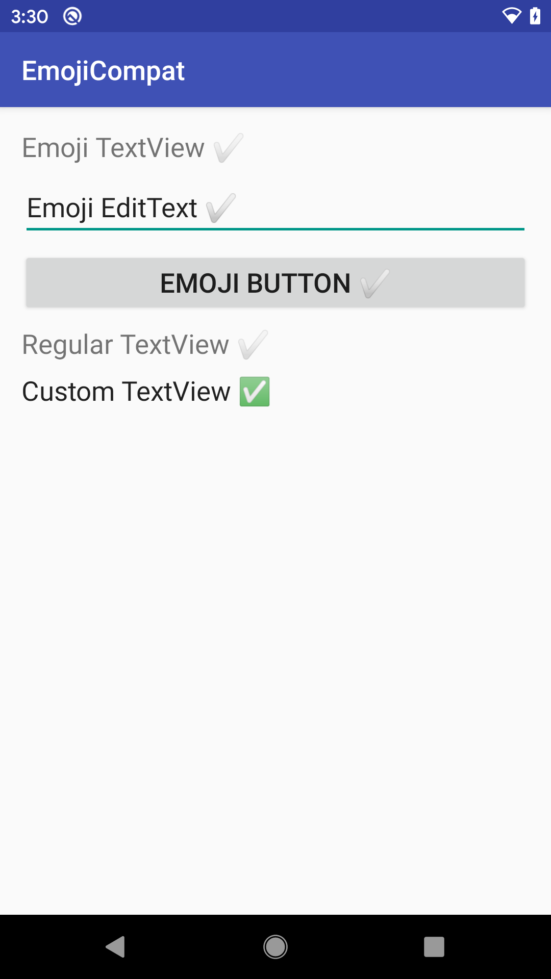 Some Emojis Looks Outdated Issue 73 Android user interface samples