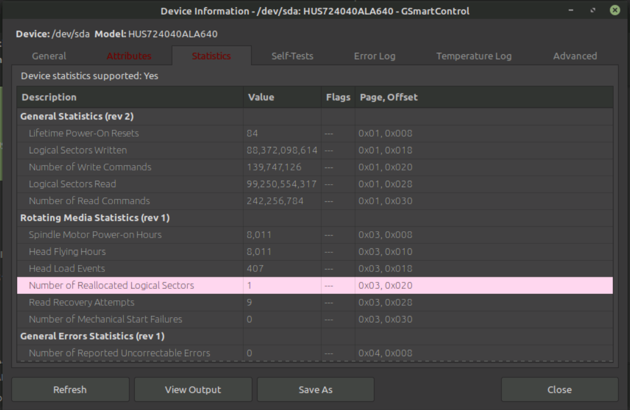 New Feature - Disk Health Monitoring! · Issue #494 · guydavis/machinaris · GitHub