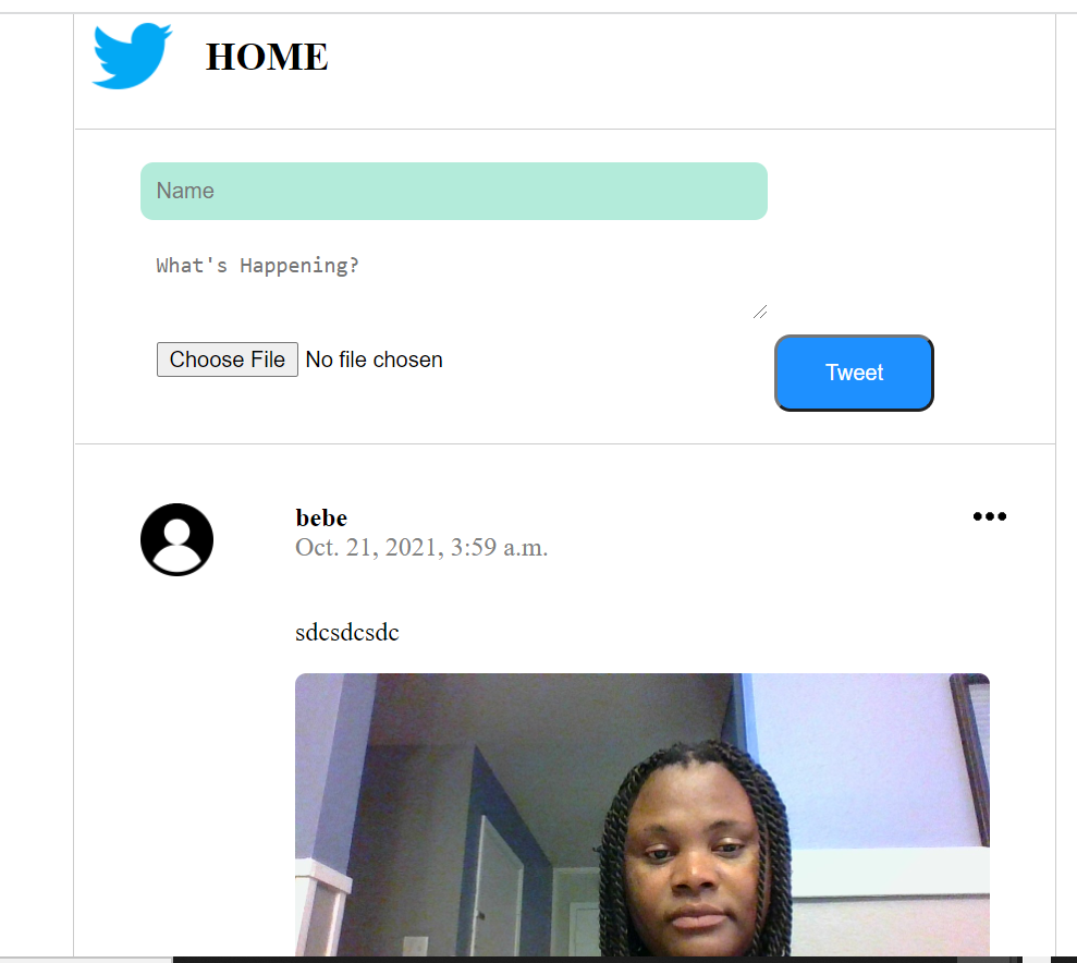 GitHub - Bebestella/Twitter-Clone