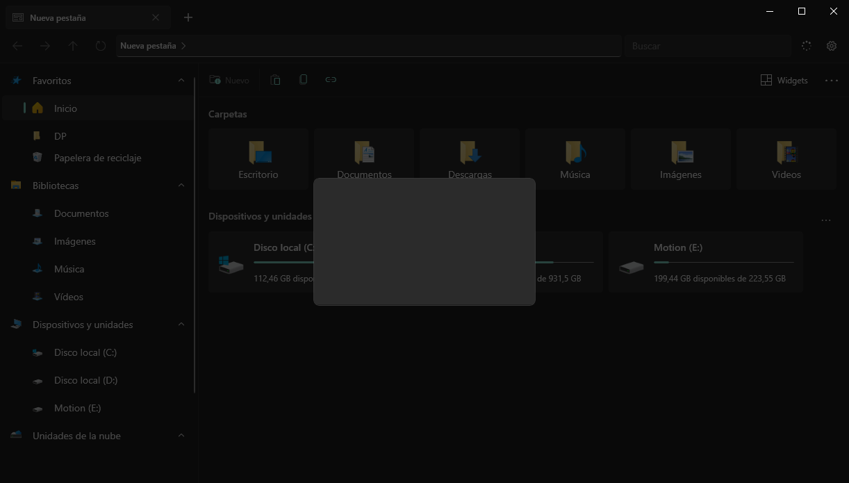 every time I open the app an empty popup appears impossible to close ...