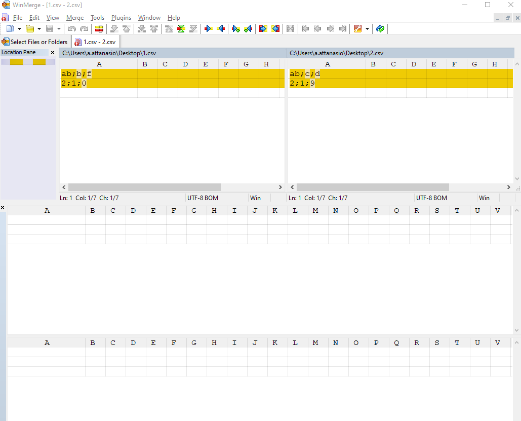 csv data not recognized in table mode · Issue #1253 · WinMerge/winmerge · GitHub