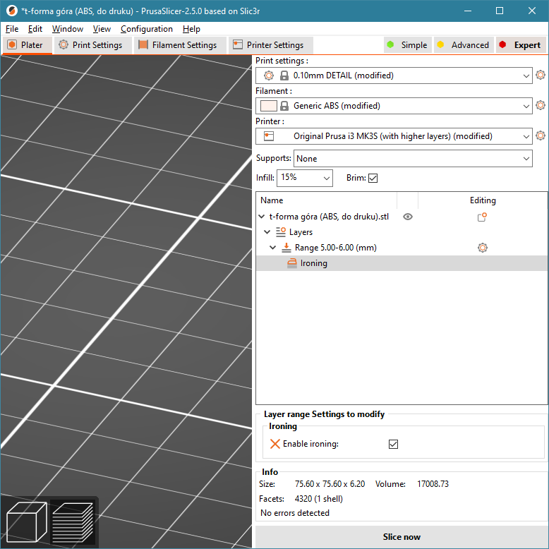 Print Settings->Speed->Ironing grayed out when ironing disabled in ...