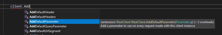 It makes no sense to mark the class Parameter as obsolete · Issue #1630 · restsharp/RestSharp ...