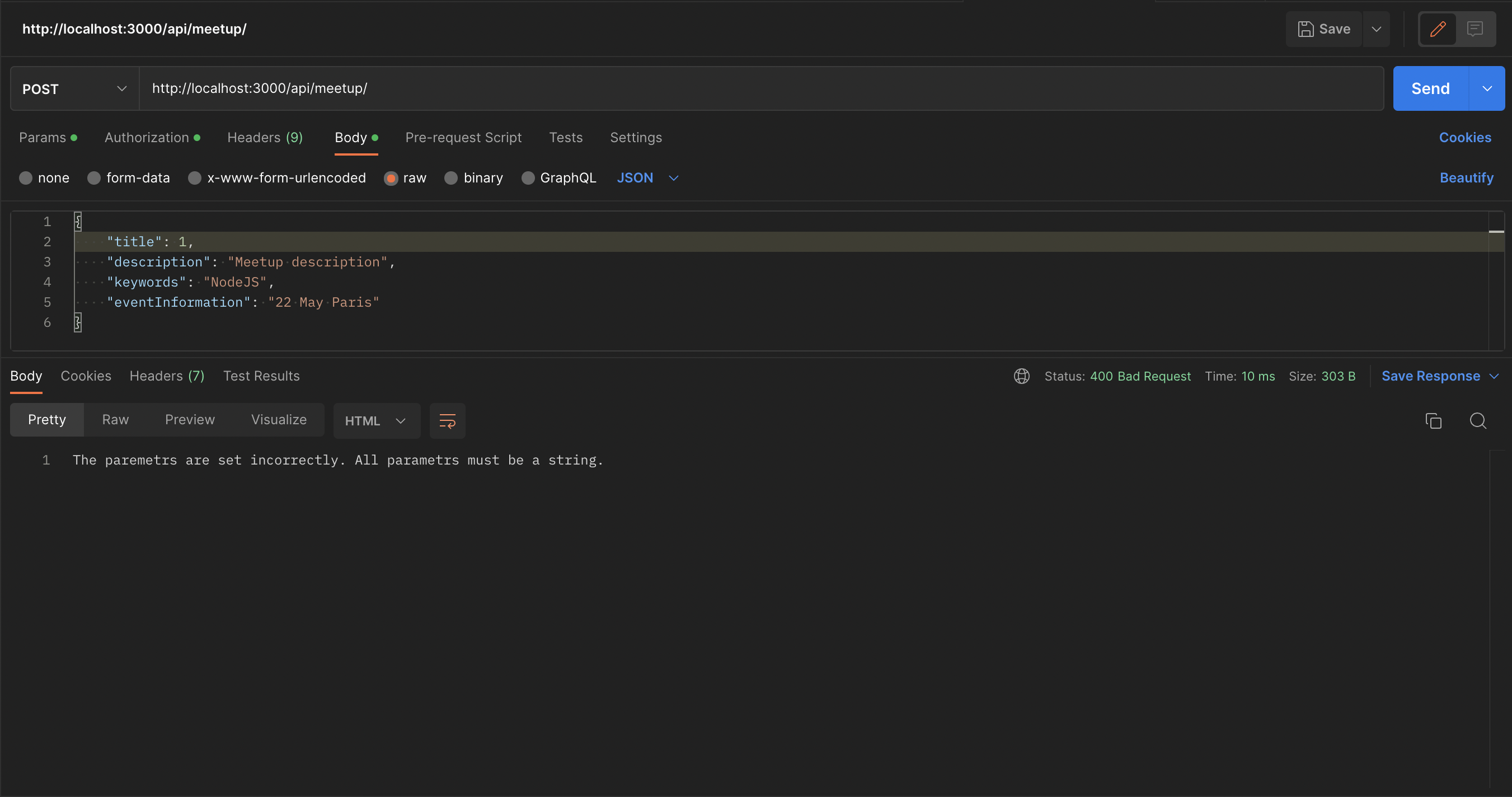 GitHub - mikepetrusha/Meetup-API: CRUD REST Web API