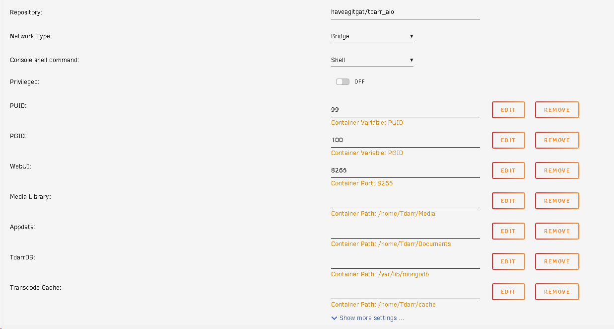Tdarr Unraid Docker · Issue 92 · Haveagitgattdarr · Github 4766