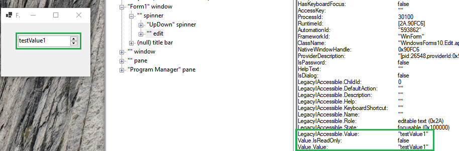 [Accessibility] Missing the "Items" list level for DomainUpDown control ...