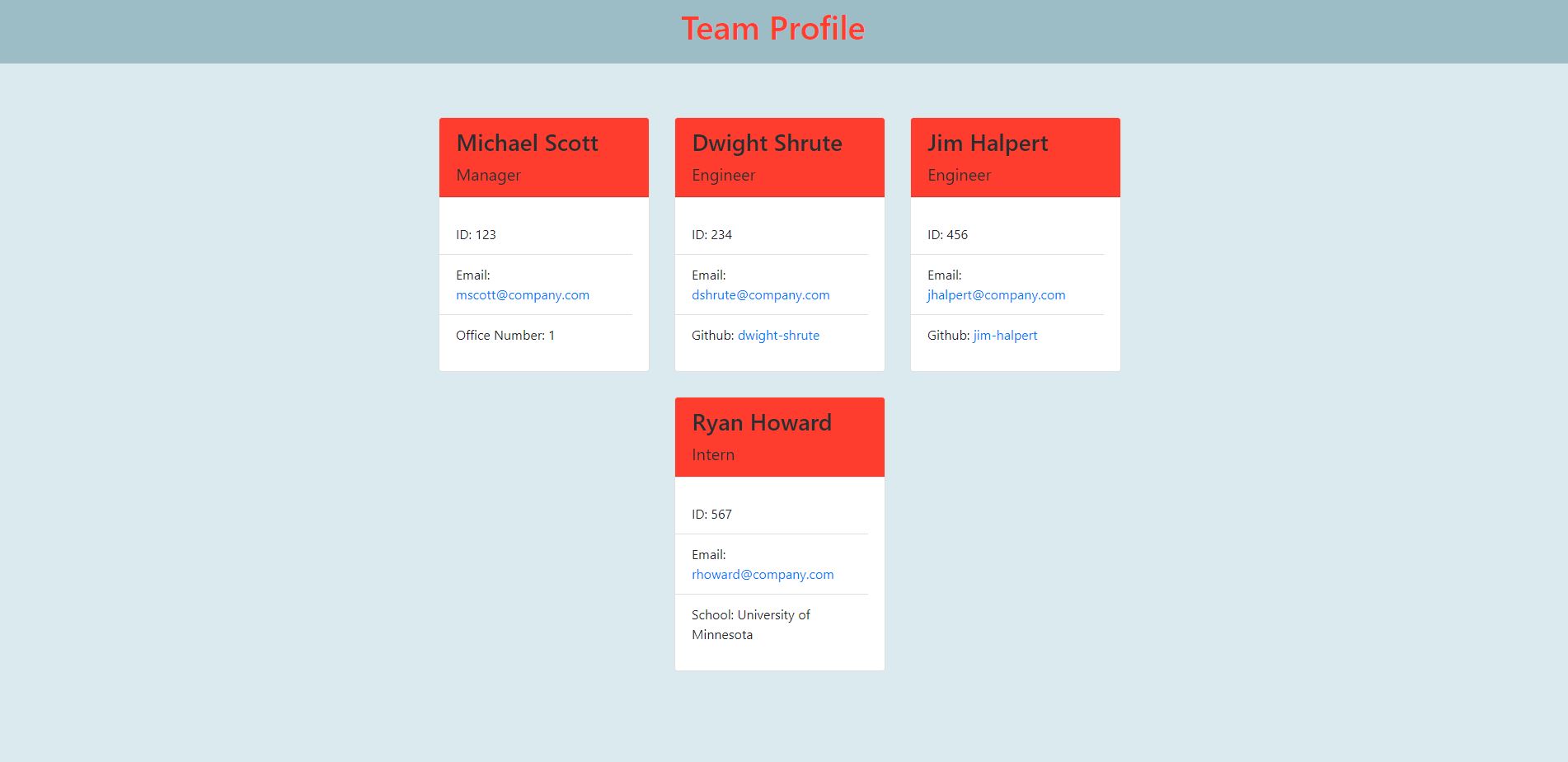 GitHub - adamjflynn/team-profile-generator