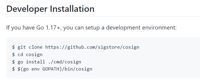 Cosign requires Go 1.19 · Issue #2582 · sigstore/cosign · GitHub
