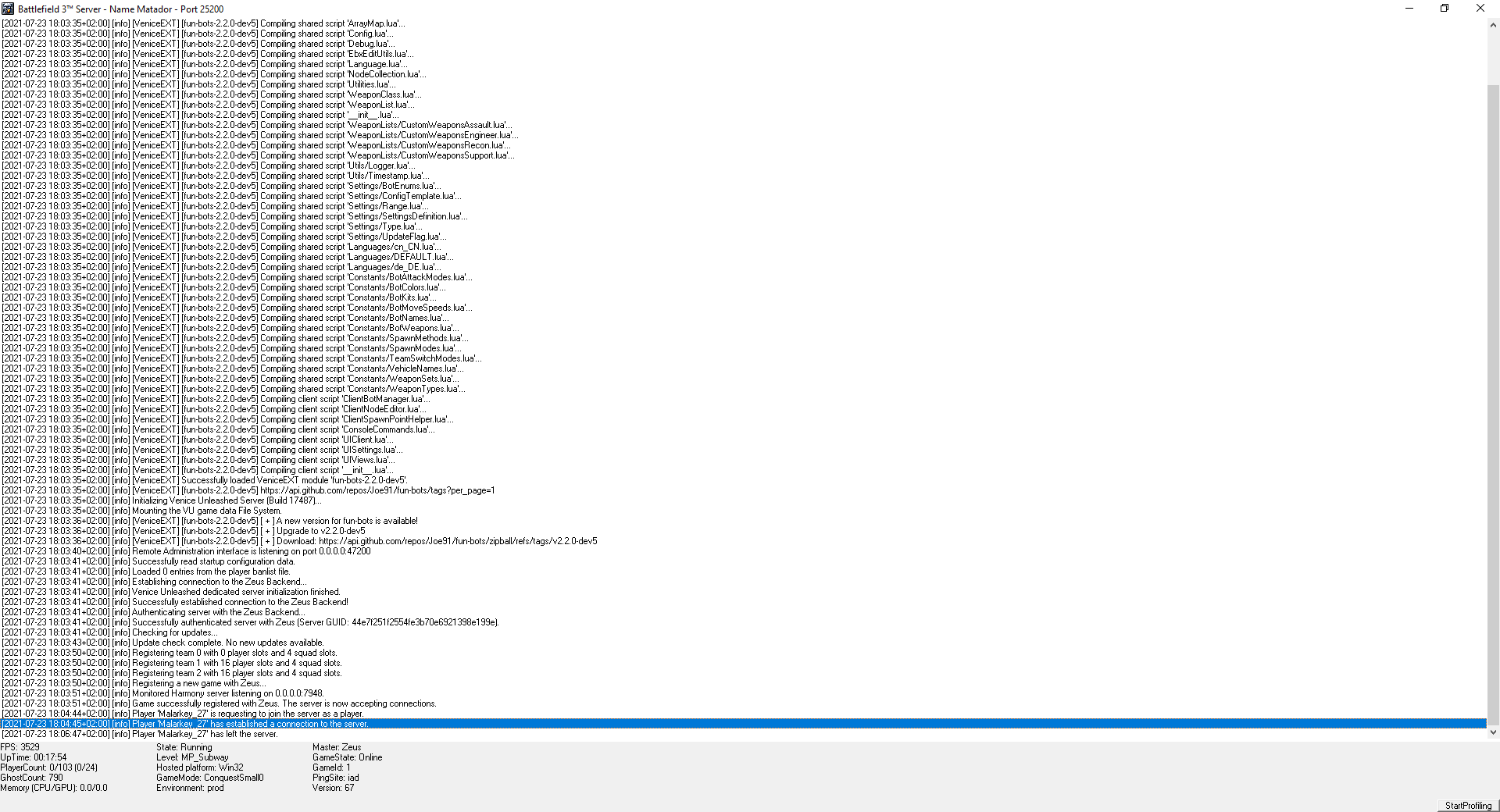 Bots won't spawn · Issue #146 · Joe91/fun-bots · GitHub