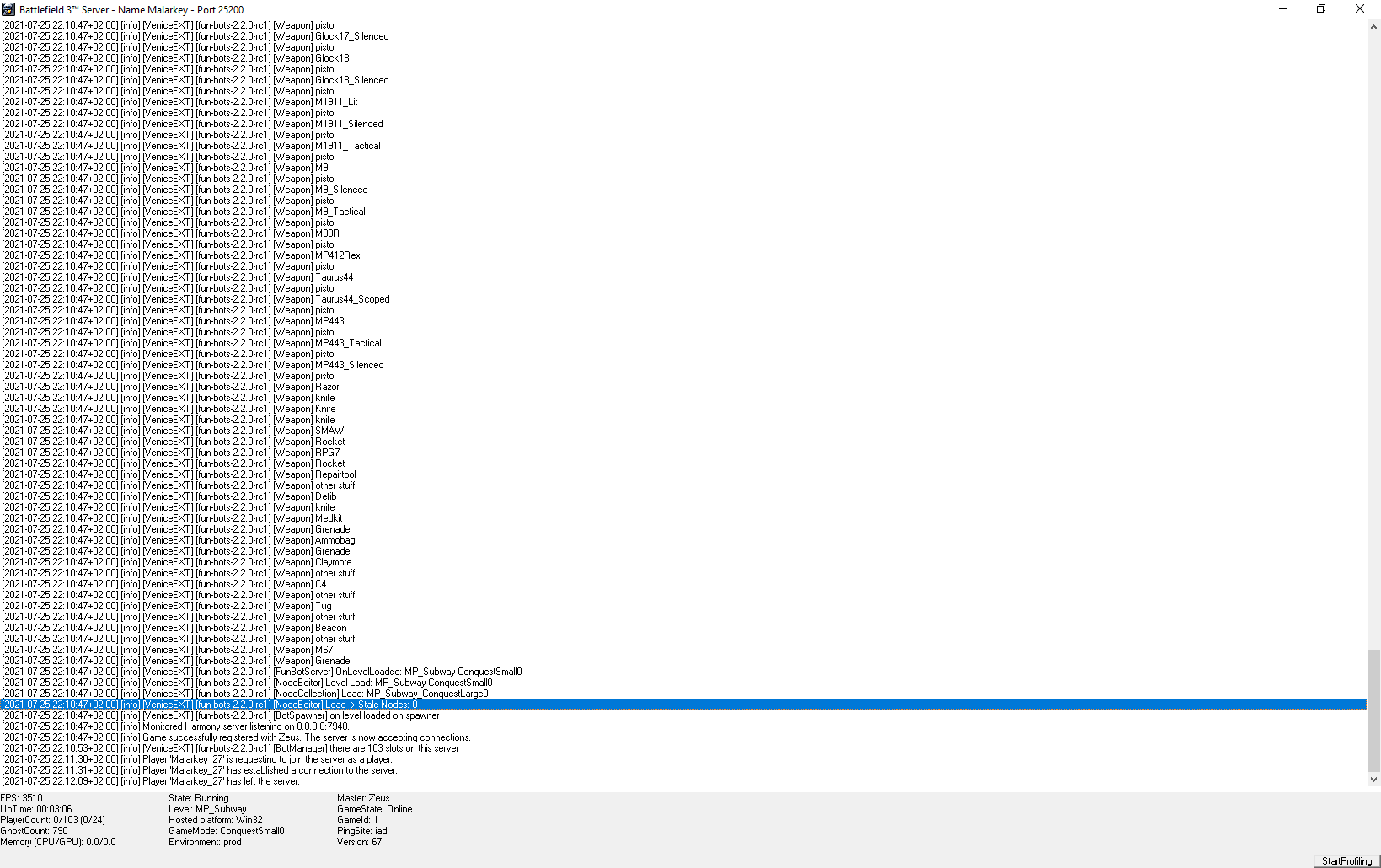 Bots won't spawn · Issue #146 · Joe91/fun-bots · GitHub