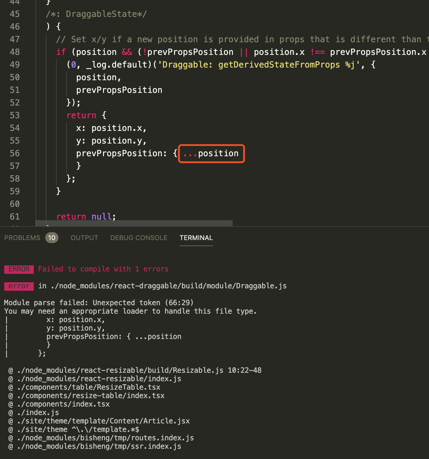 The files in build folder is not adjust to es5 standard · Issue #468 · react-grid-layout/react ...