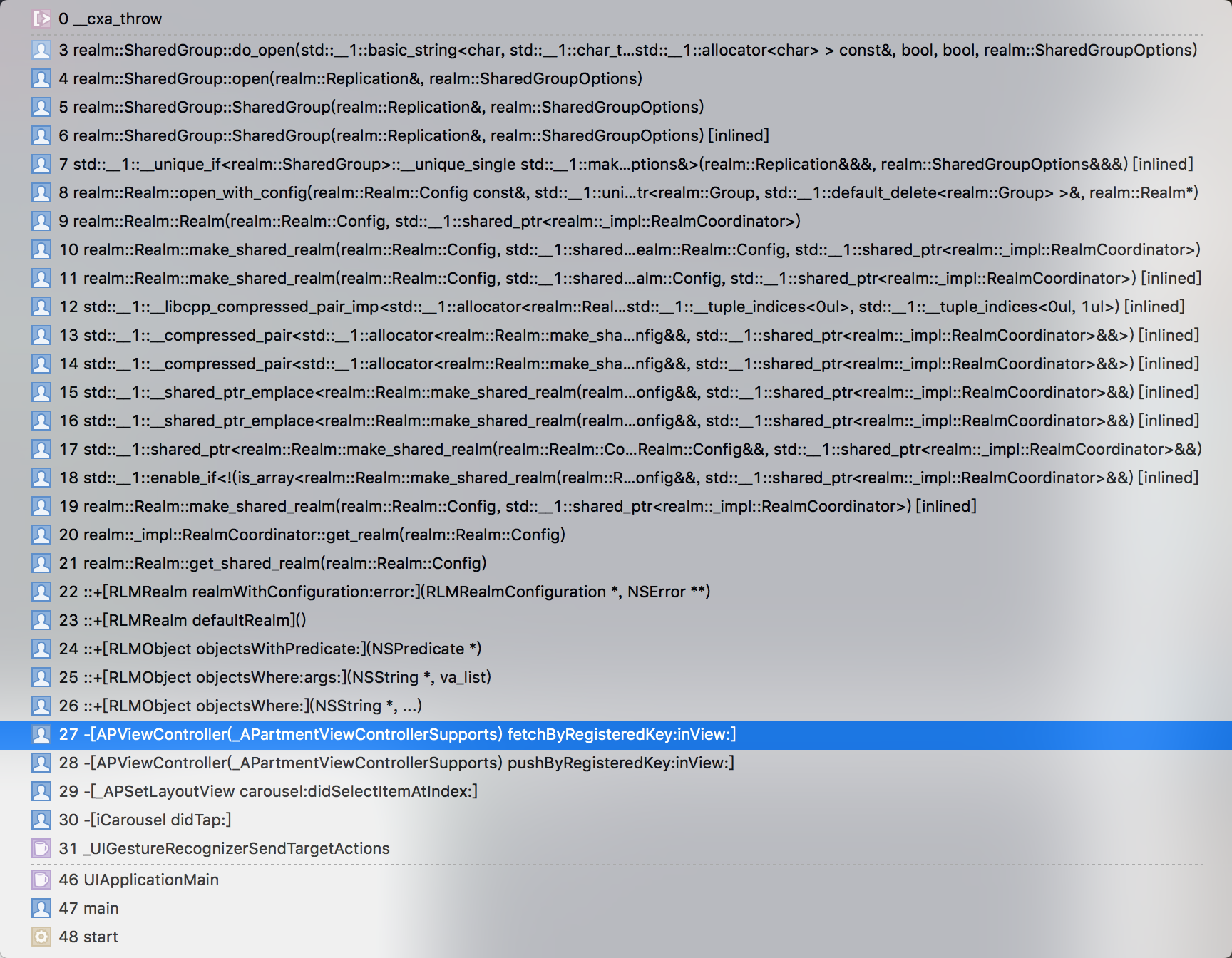 Crash · Issue #5651 · realm/realm-swift · GitHub