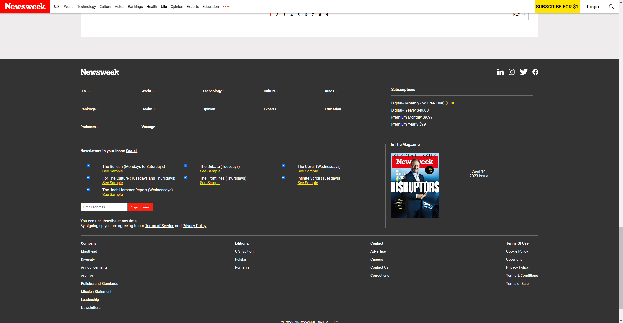 GitHub - AnthonyGleason/Newsweek-Layout-Clone: In this project, I've challenged myself to clone ...