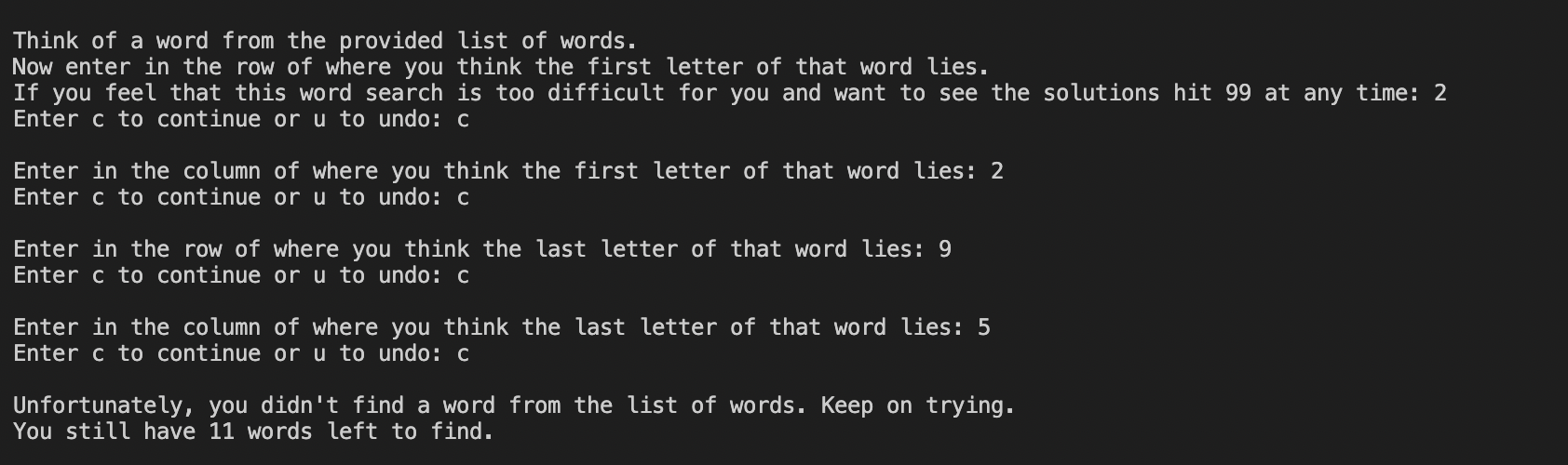 GitHub - pranmudri/WordSearch