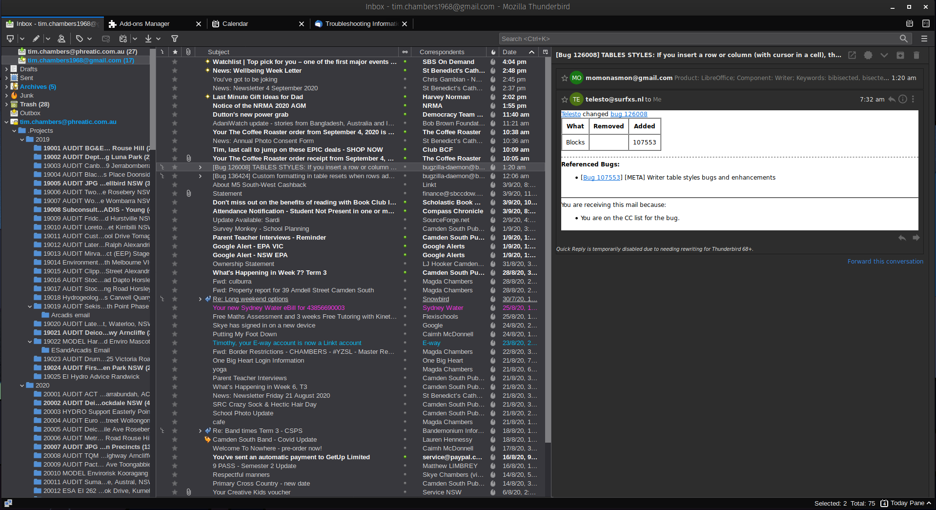 "Show this conversation in a new tab" producing a blank window · Issue #1532 · thunderbird ...