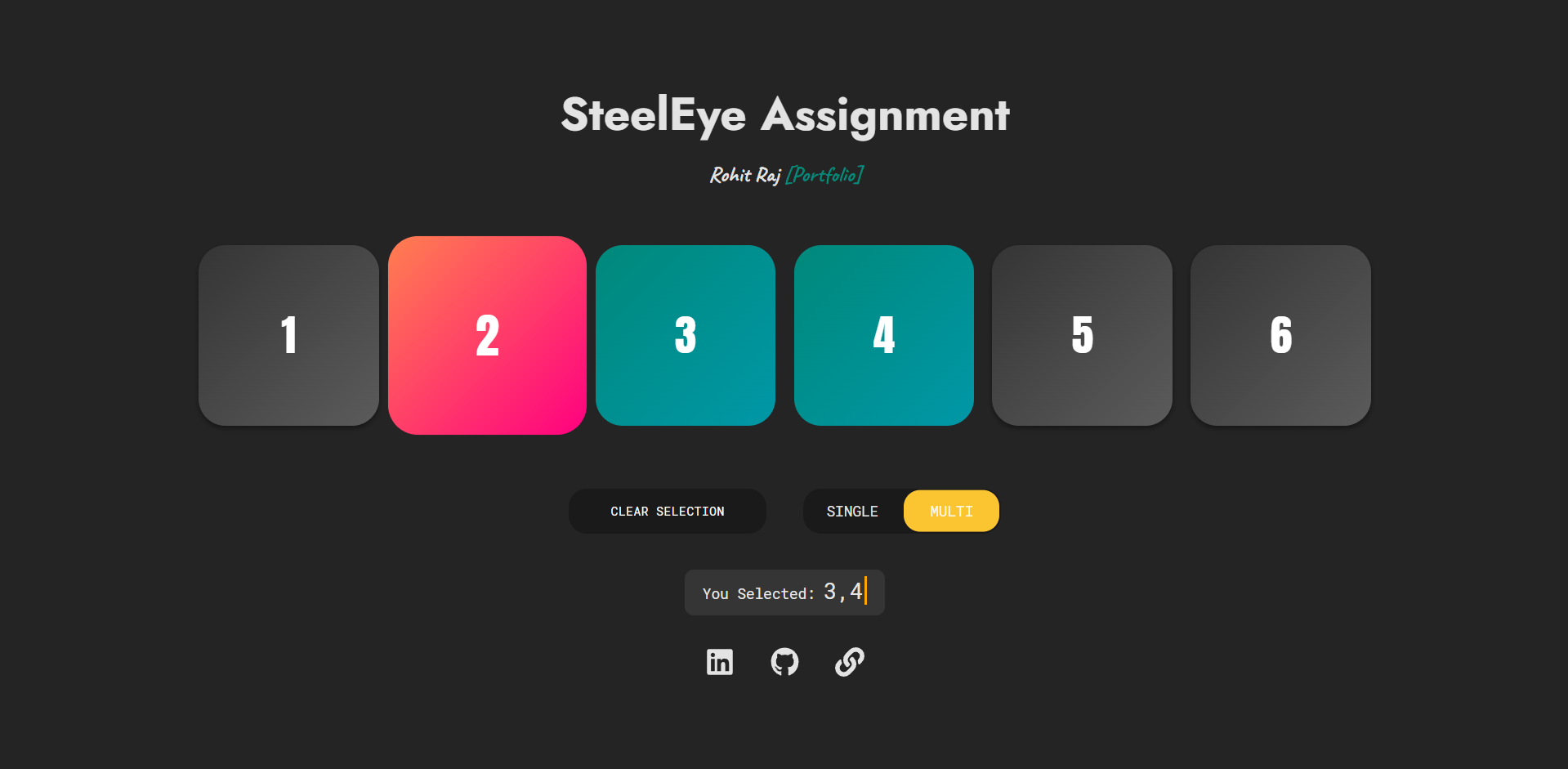 GitHub - alfredxio/Rohit-Raj_Front-End: SteelEye Assignment