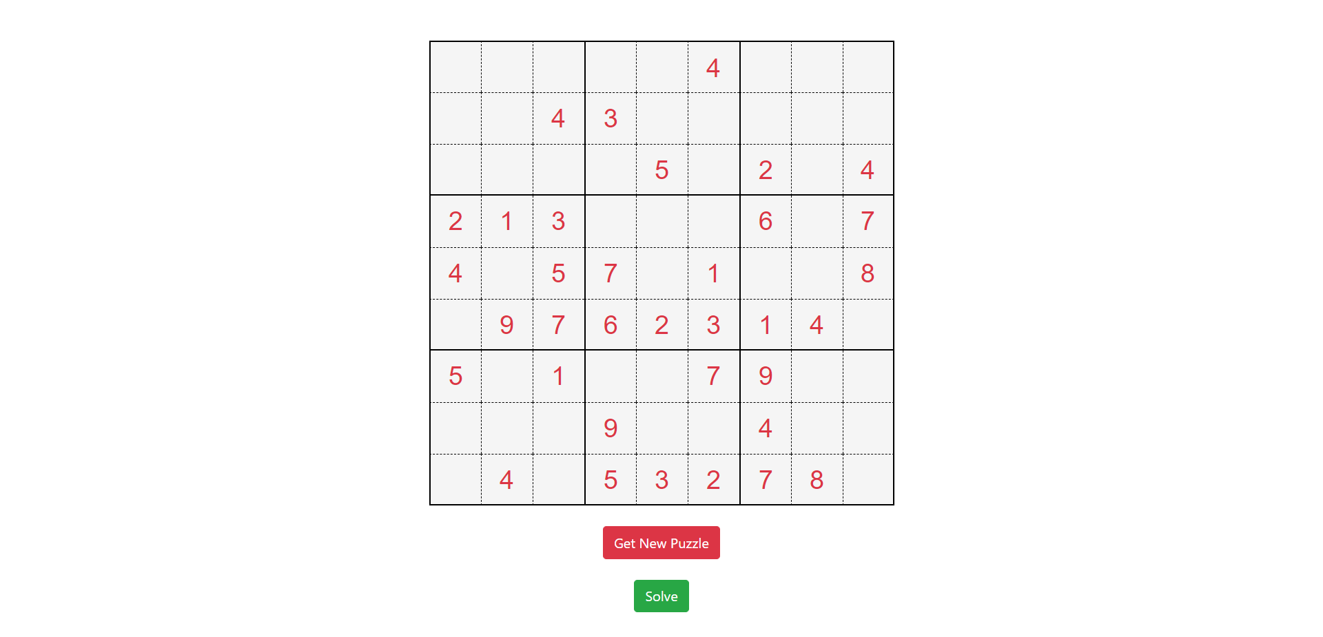 GitHub - servermonk01/Sudoku-Solver: The goal of Sudoku is to fill in a ...