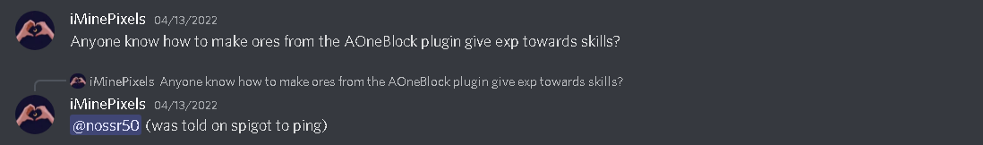 Make oneblock generated blocks give MCMMO EXP. · Issue #246 · BentoBoxWorld/AOneBlock · GitHub