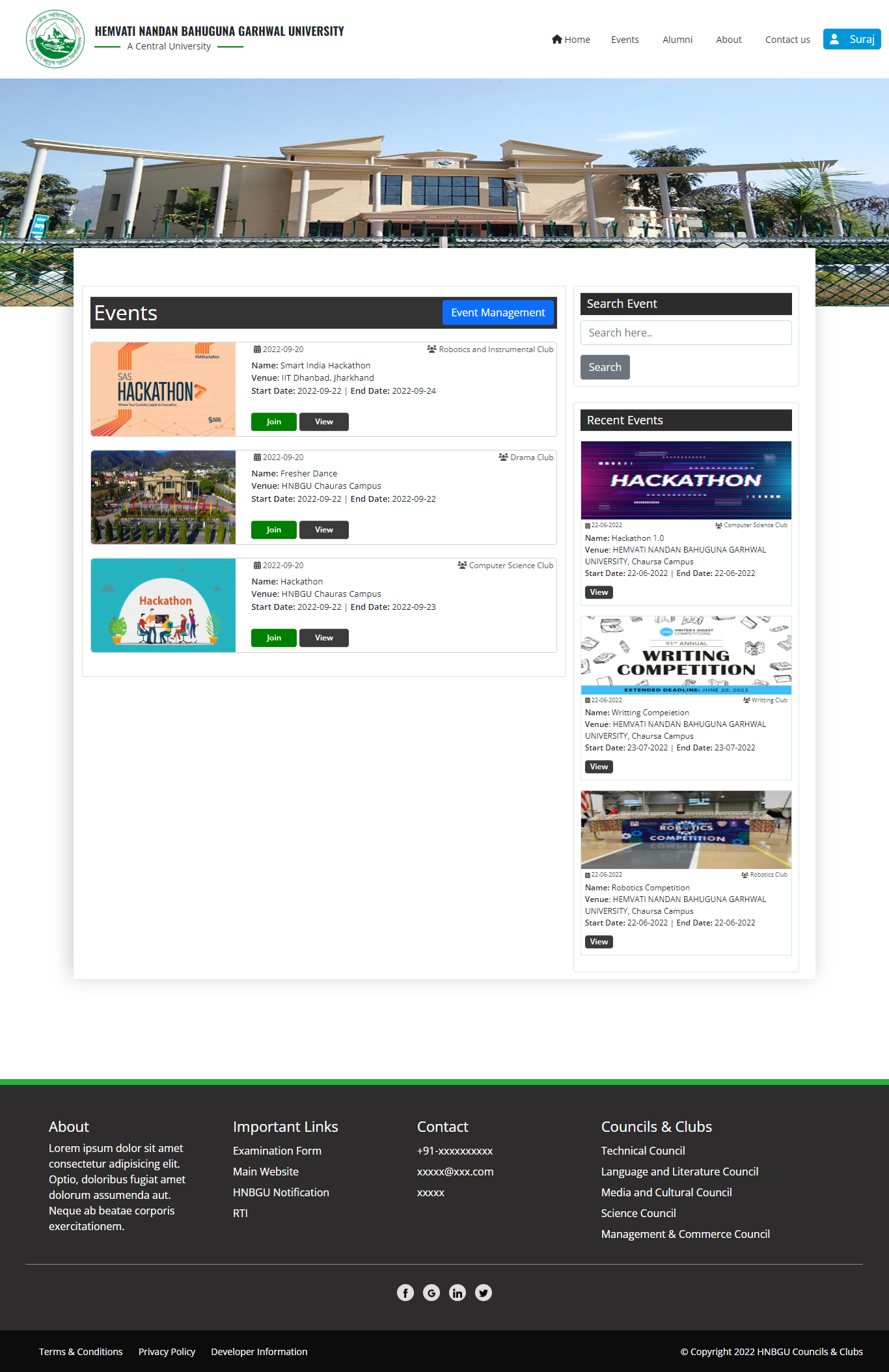 GitHub - thecreator07/student-clubs-socities