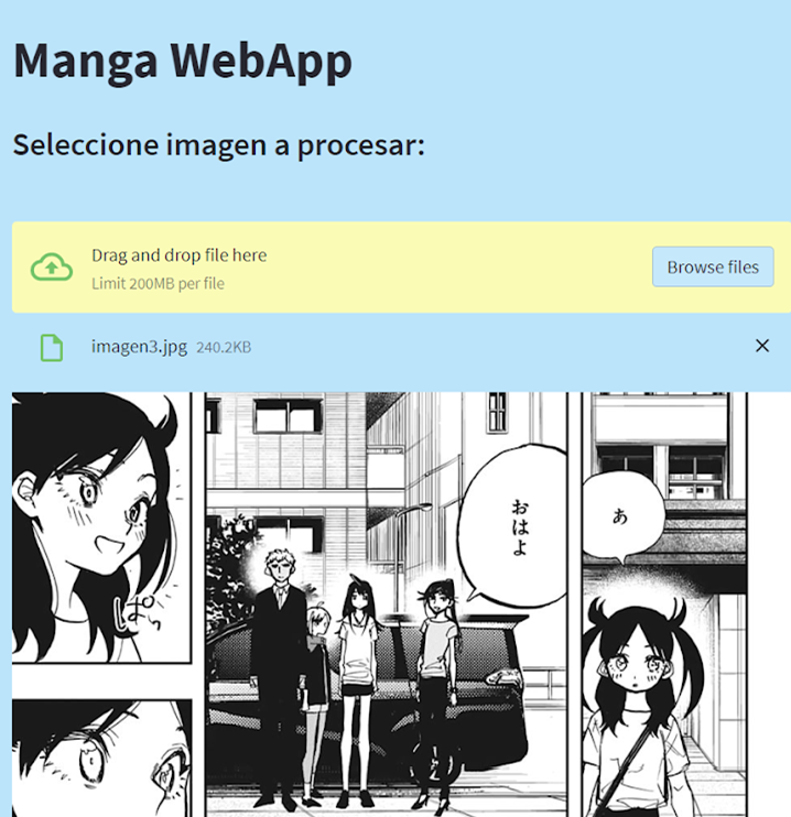 GitHub - FrankCP67/MangaWebApp: Permite traducir imagenes de mangas japoneses usando la ...