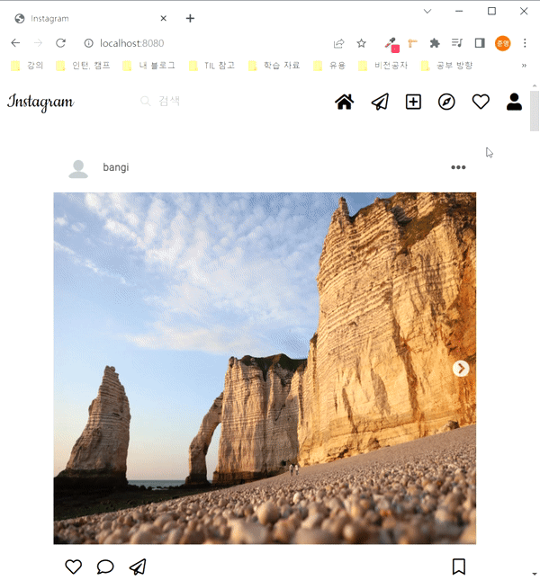 GitHub - JunYoung-C/Instagram: :camera: 인스타그램 개인 웹 프로젝트