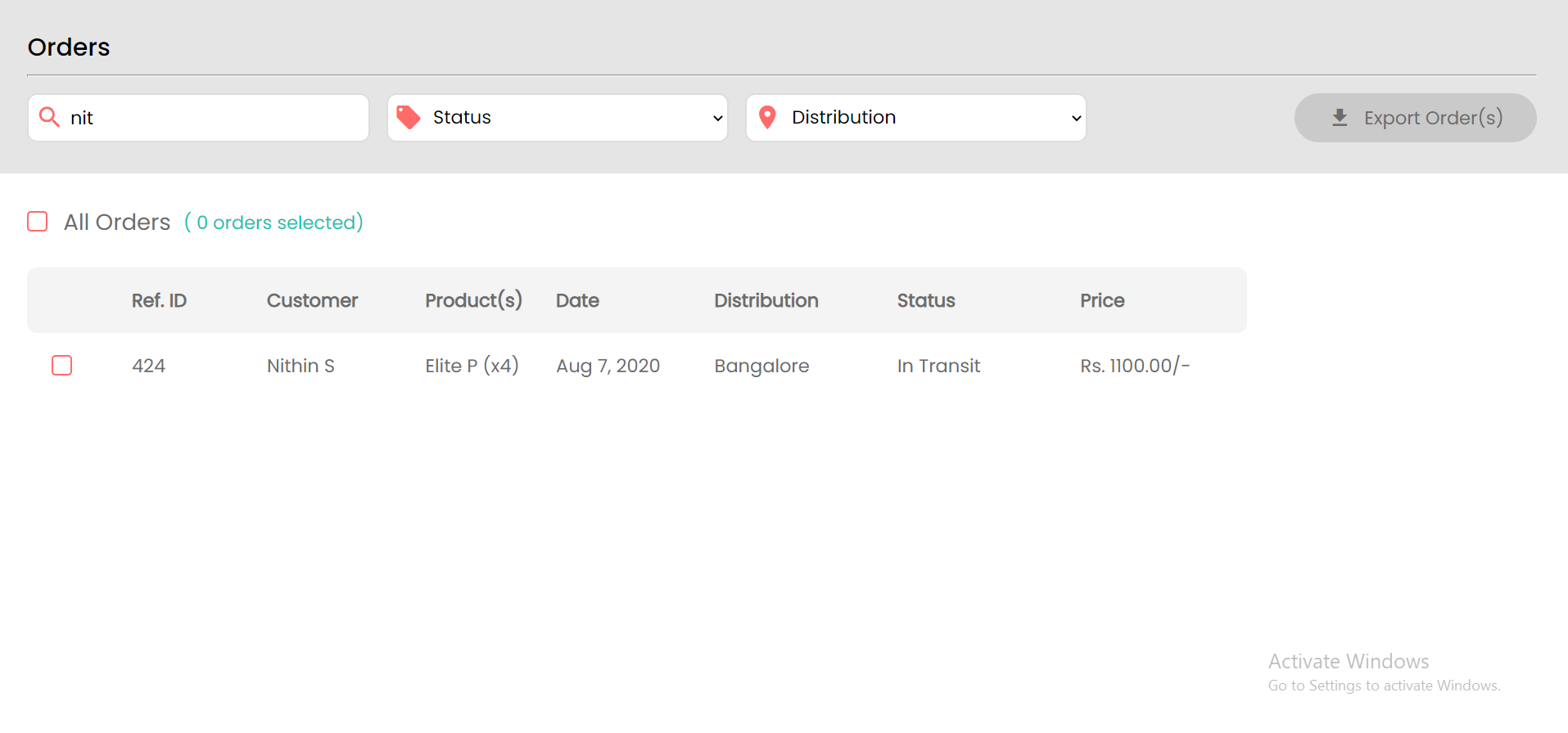 GitHub - gargi-vatturkar/sample-orders