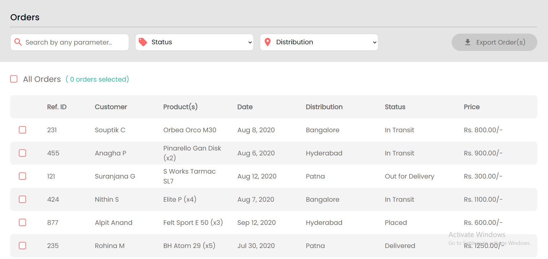 GitHub - gargi-vatturkar/sample-orders