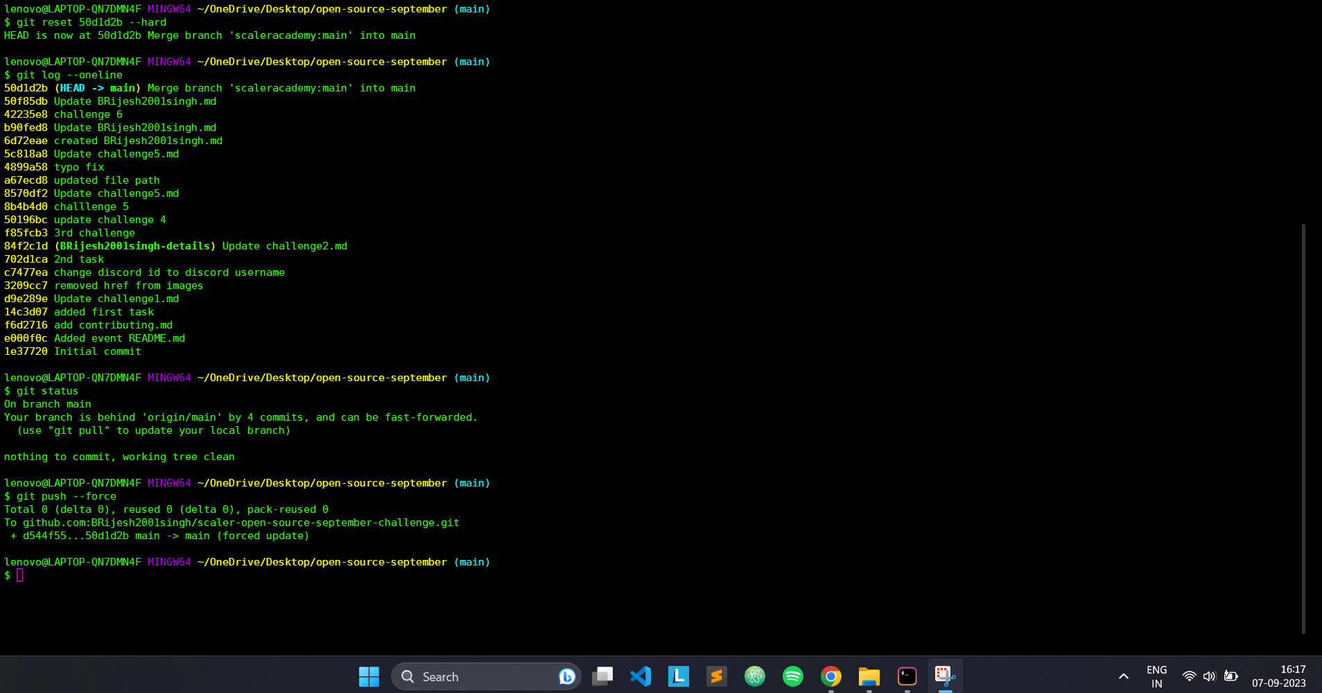 Challenge #1-Brijesh · Issue #187 · scaleracademy/scaler-open-source-september-challenge · GitHub
