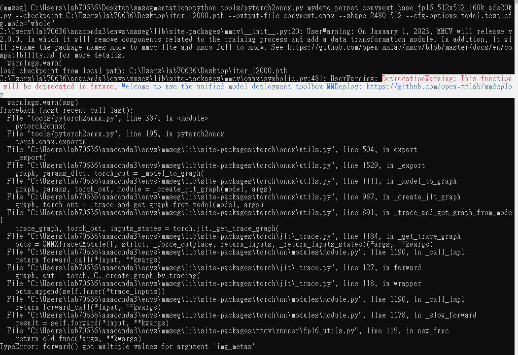 Pytorch2onnx · Issue 2616 · Open Mmlabmmsegmentation · Github 7060