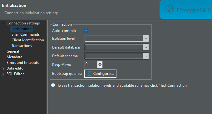 DBeaver postgresql uses local timezone and not Server timezone ...