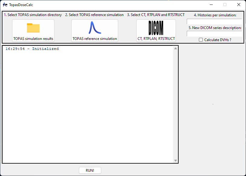 GitHub - sebasj13/TopasDoseCalc: Add individual TOPAS DICOM doses, scale them to absolute doses ...