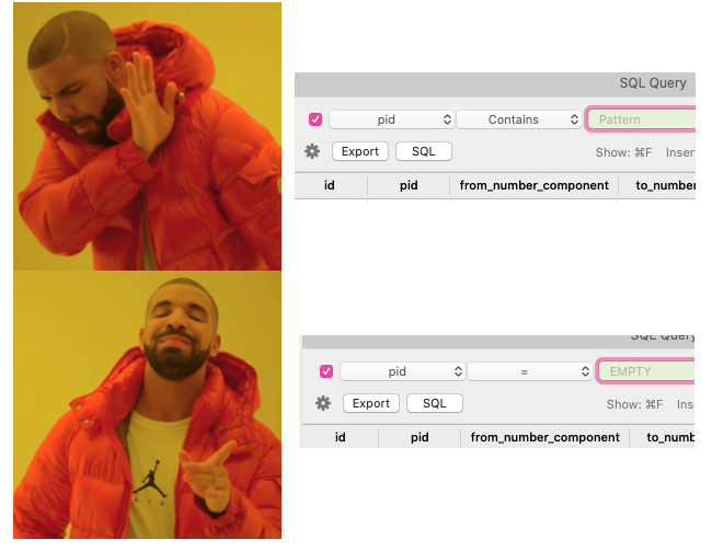 [Feature Request] Configurable default search type · Issue #2837 · TablePlus/TablePlus · GitHub