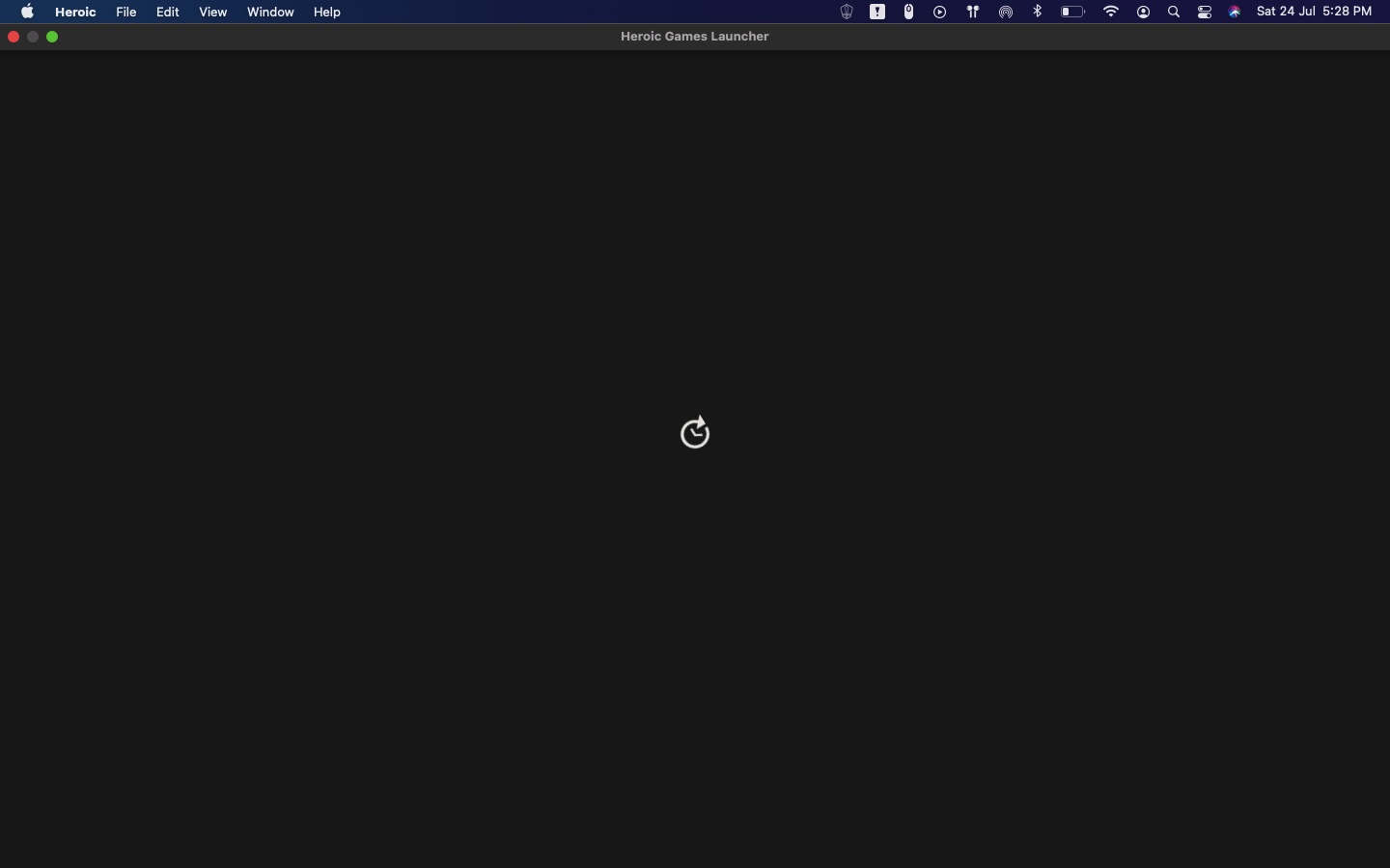 Stuck on loading screen(MacOS) · Issue #559 · Heroic-Games-Launcher ...