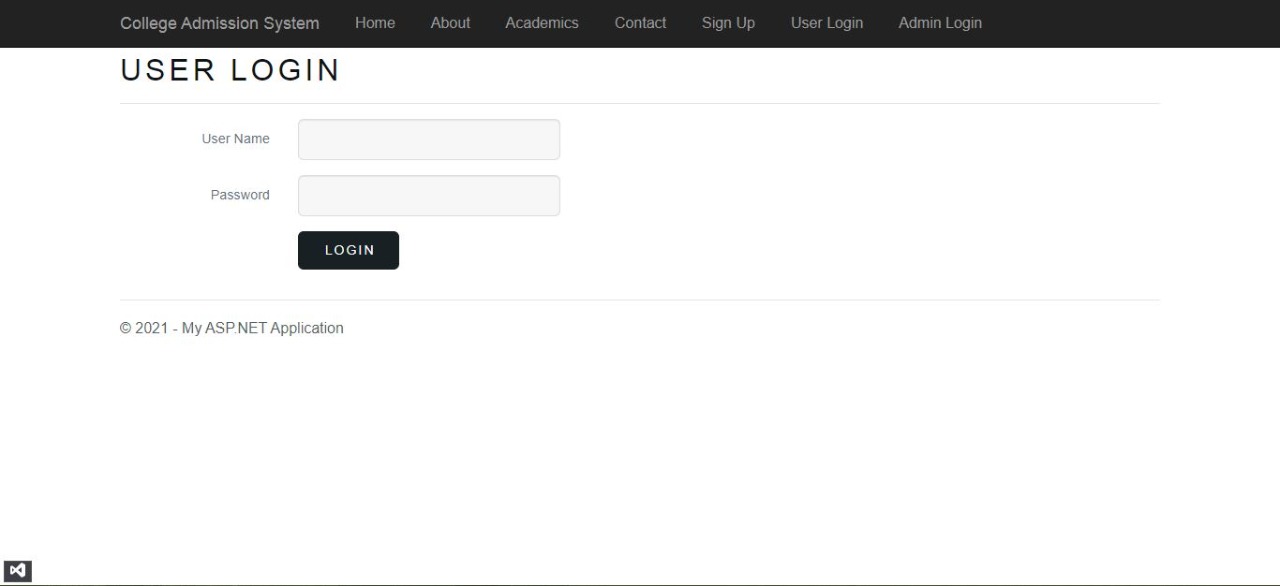 GitHub - Arati711/College-Admission-System: This website is developed ...