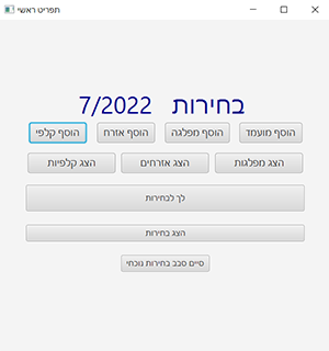 GitHub - AmirPeleg/Elections: "Elections" is an intelligent system to manage and track elections ...
