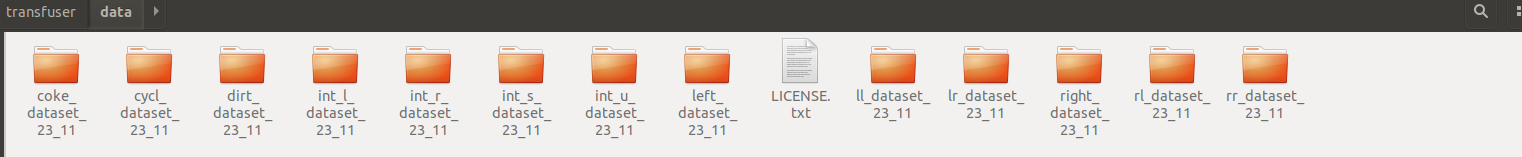 Questions about training with downloaded data · Issue #122 · autonomousvision/transfuser · GitHub