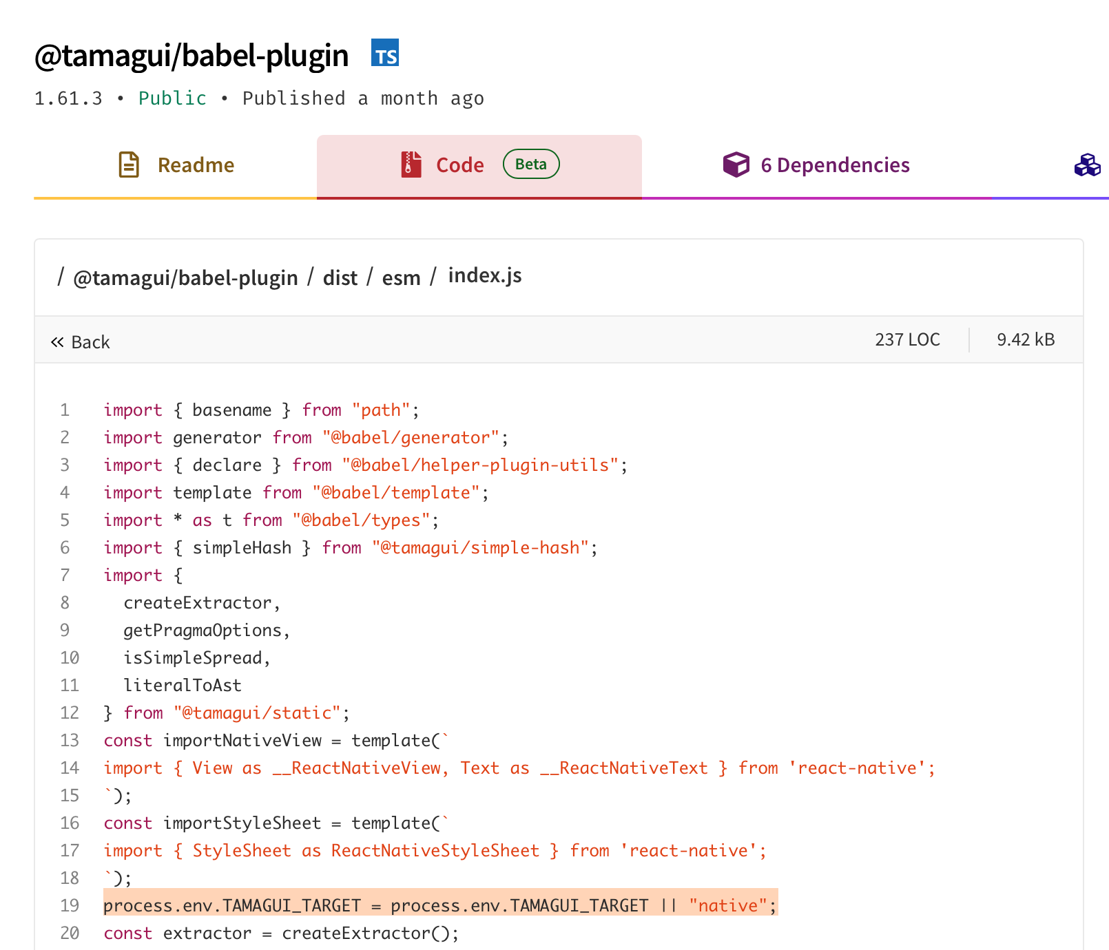 `TAMAGUI_TARGET` being set to `web` in Babel plugin · Issue #1777 · tamagui/tamagui · GitHub
