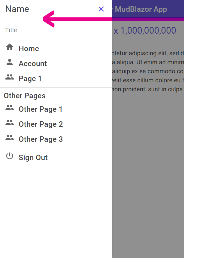 How To Adjust Spacing Between MudDrawerHeader And MudNavMenu In MudDrawer MudBlazor MudBlazor 