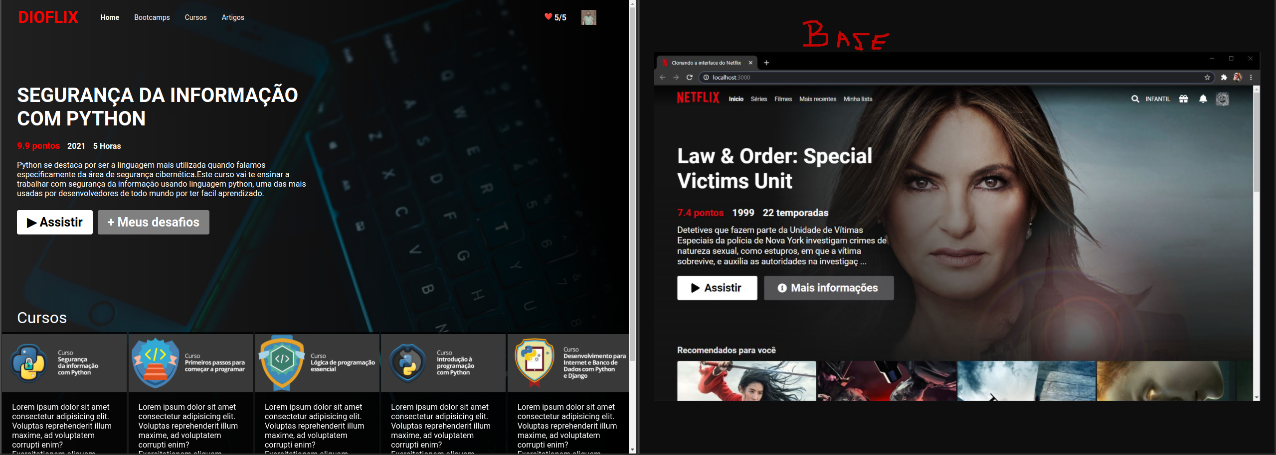 GitHub - WellSantos-Dev/netflix_clone: Projeto DIOFLIX - Clone da ...