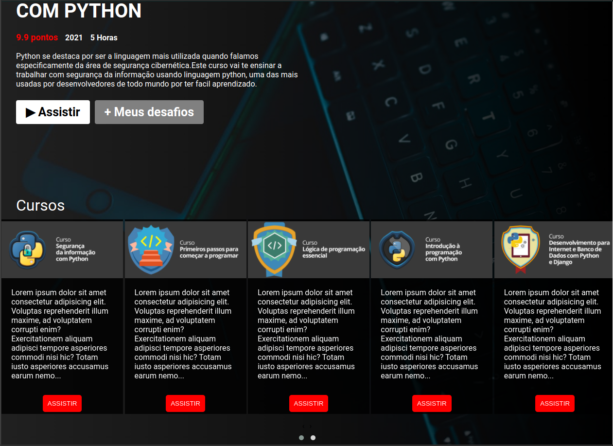GitHub - WellSantos-Dev/netflix_clone: Projeto DIOFLIX - Clone da ...