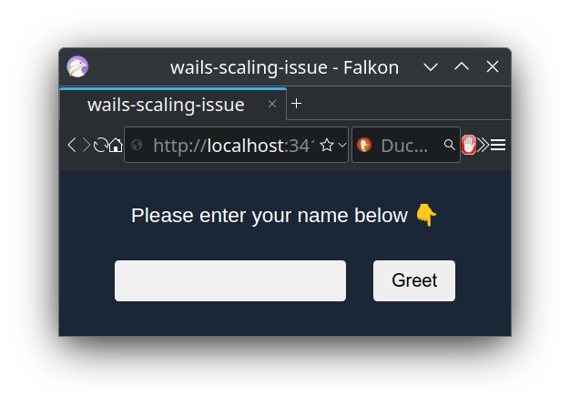 Display scaling on Linux · Issue #2792 · wailsapp/wails · GitHub