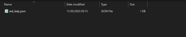 [ BUG REPORT ] - Game fails to register a new custom outfit even though I followed the wiki ...