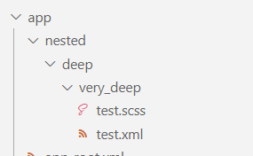 Scss files do not generate css when in a subfolder in Nativescript 7 · Issue #9073 ...