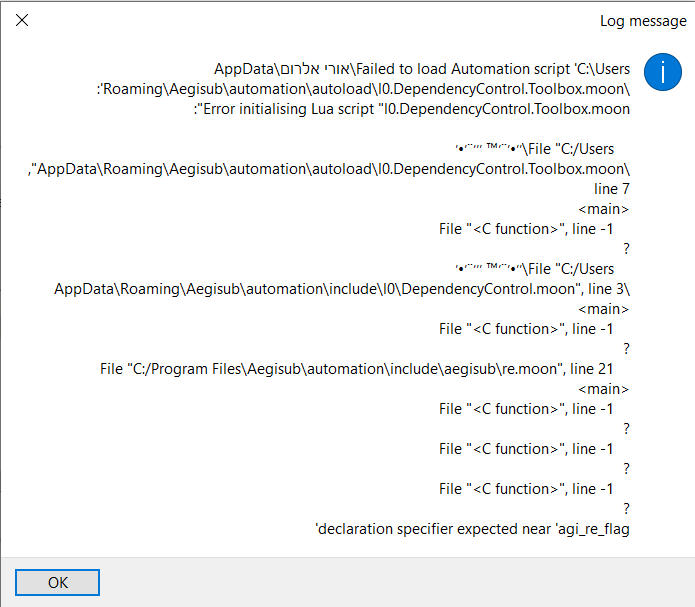 download dosent include "I0.DependencyControl.Toolbox.moon" · Issue #313 · Aegisub/Aegisub · GitHub