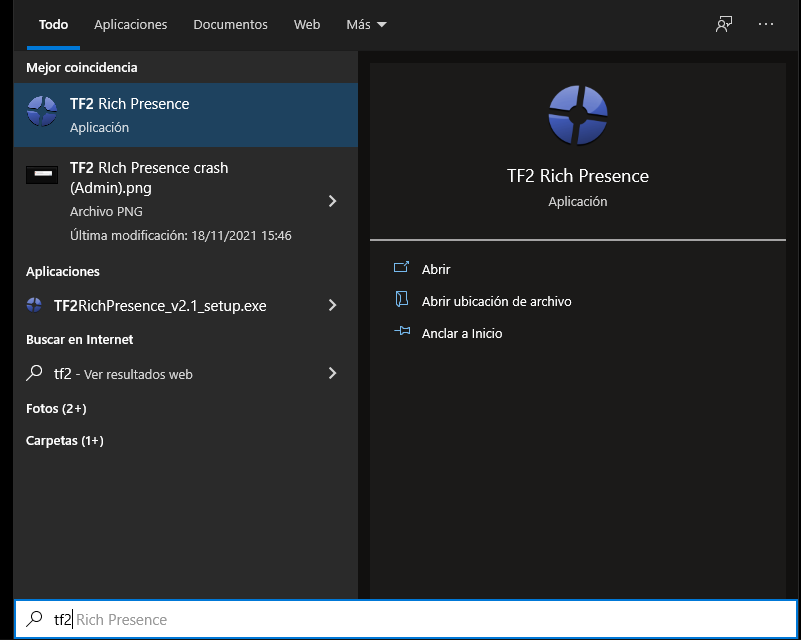 The application does not load · Issue #217 · Kataiser/tf2-rich-presence ...
