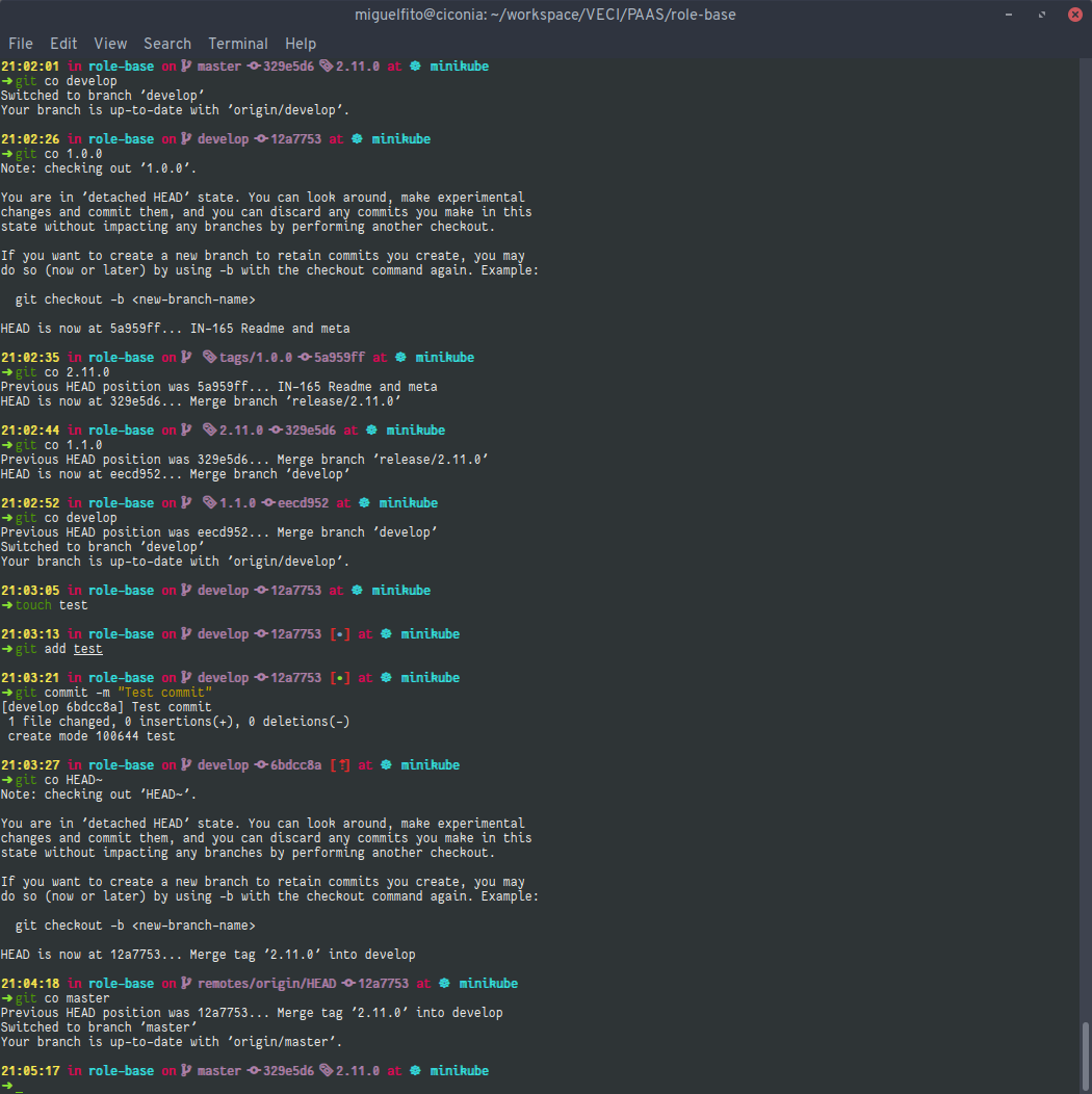 Added new git section to see current commit SHA by miguelfito · Pull ...