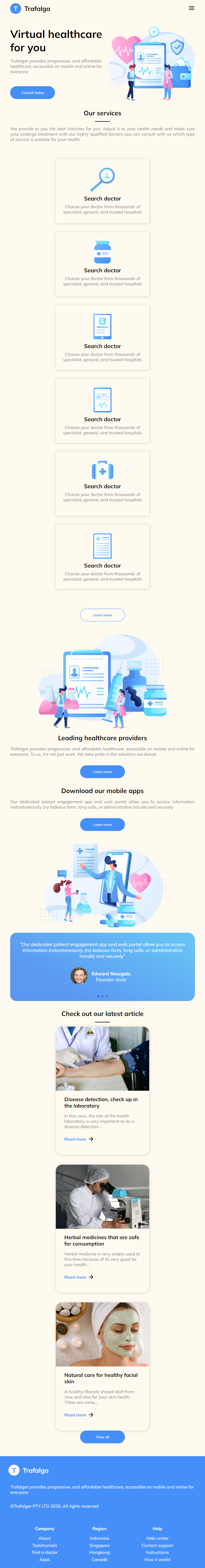 GitHub - PabloSilva23/trafalgar-landing-page: Utilizando o método mobile first e aplicando ...